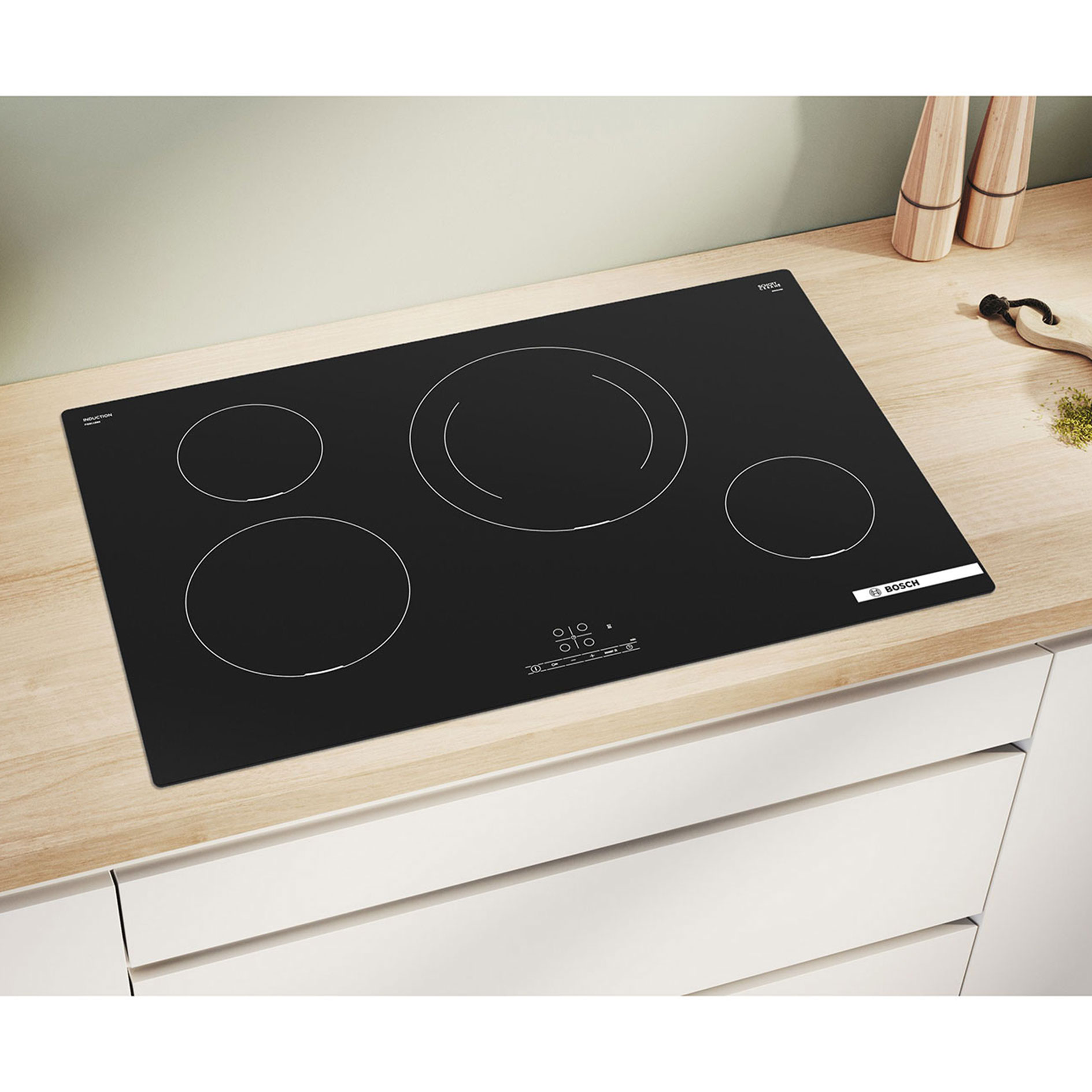 BOSCH Einbau-Induktionskochfeld PIE811BB5E - rahmenlos | Online bei ...