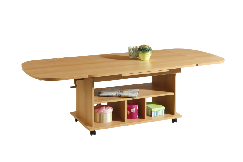 Faszinierend Couchtisch Buche Höhenverstellbar Bilder