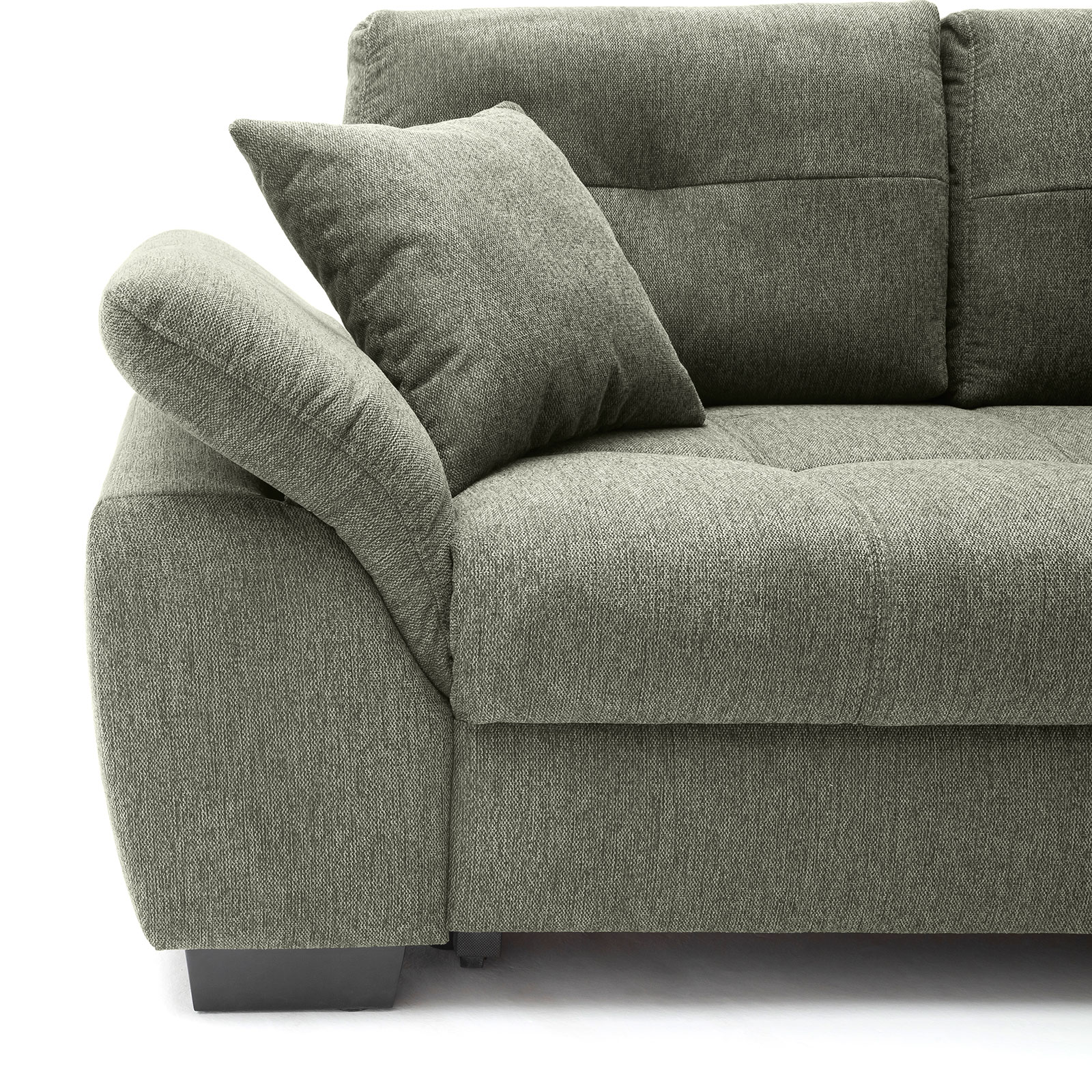 Ecksofa - green - Boxspringaufbau - Dauerschläfer | Online bei ROLLER ...