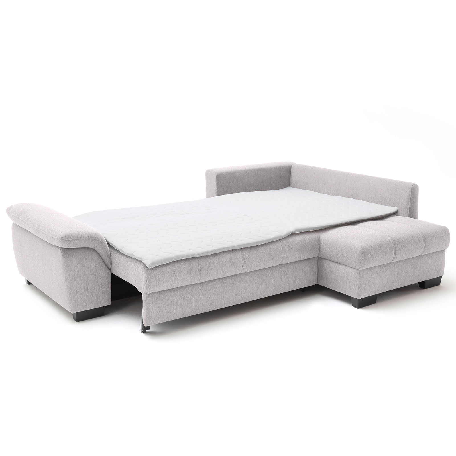 Ecksofa - grey - Boxspringaufbau - Dauerschläfer | Online bei ROLLER kaufen