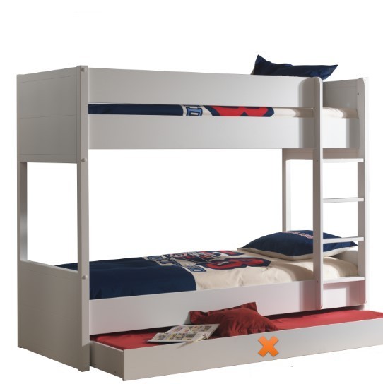 Etagenbett LARA - weiß - 90x200 cm | Online bei ROLLER kaufen