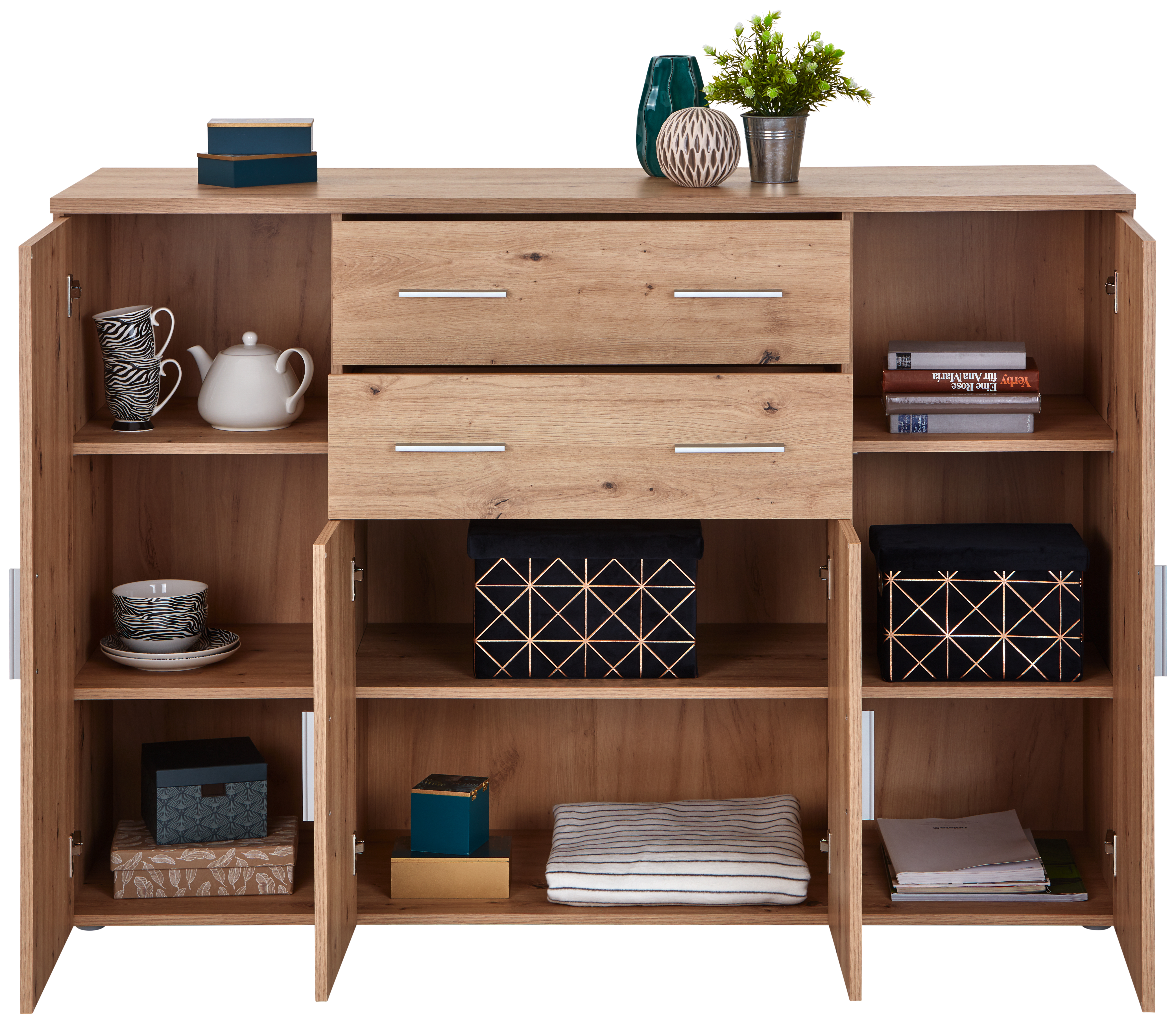 Kommode - Artisan Eiche - mit Übertiefe - 152 cm | Online bei ROLLER kaufen