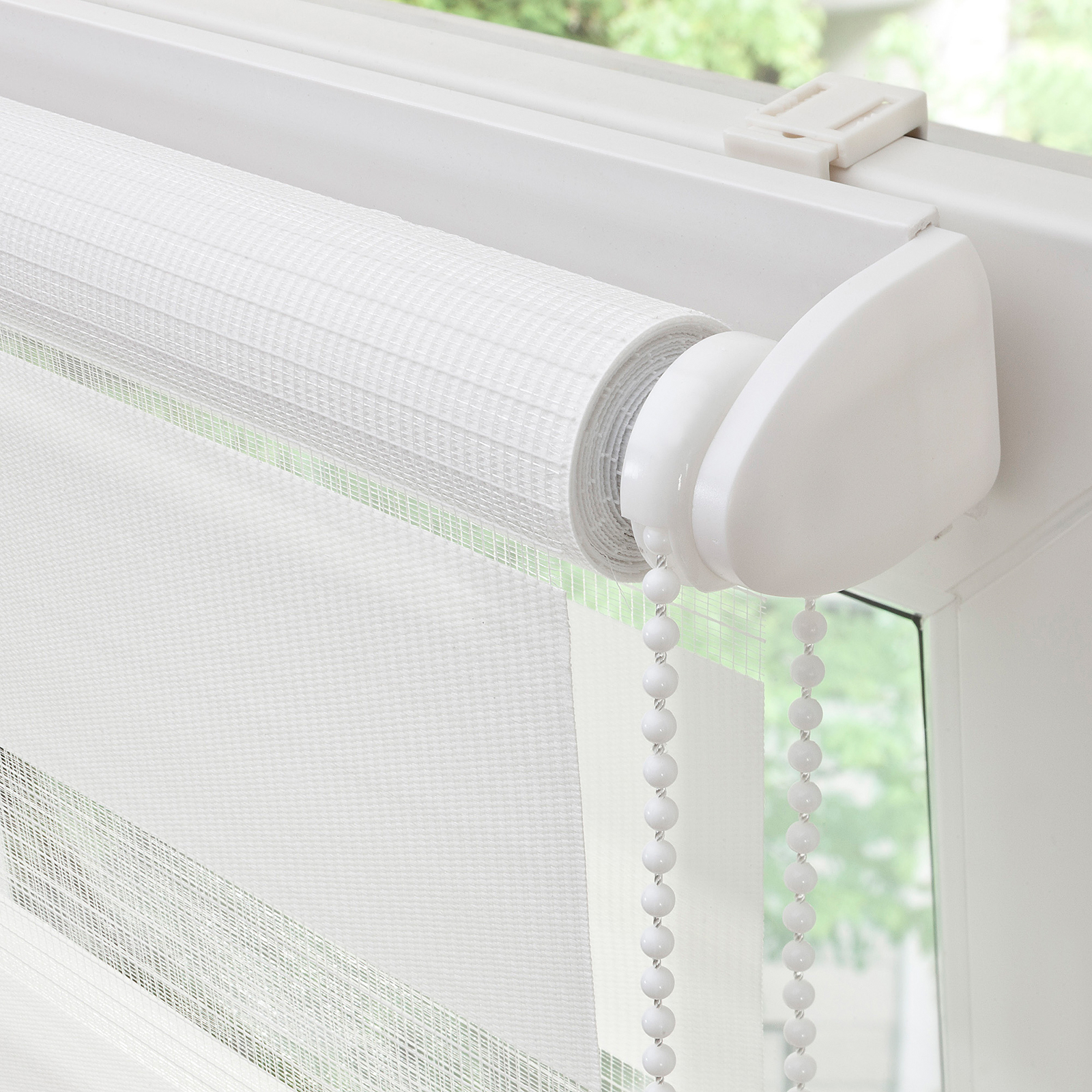 LICHTBLICK Klemmträger und Zubehör Montage-Set für Klemmfix Duo-Rollo ...