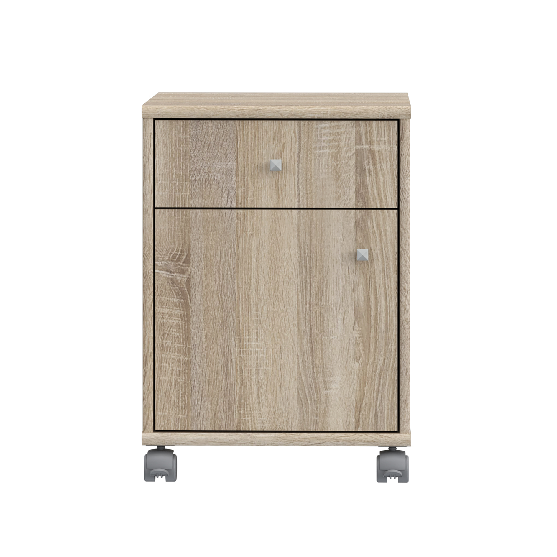 Rollcontainer - Sonoma Eiche - mit Tür | Online bei ROLLER kaufen