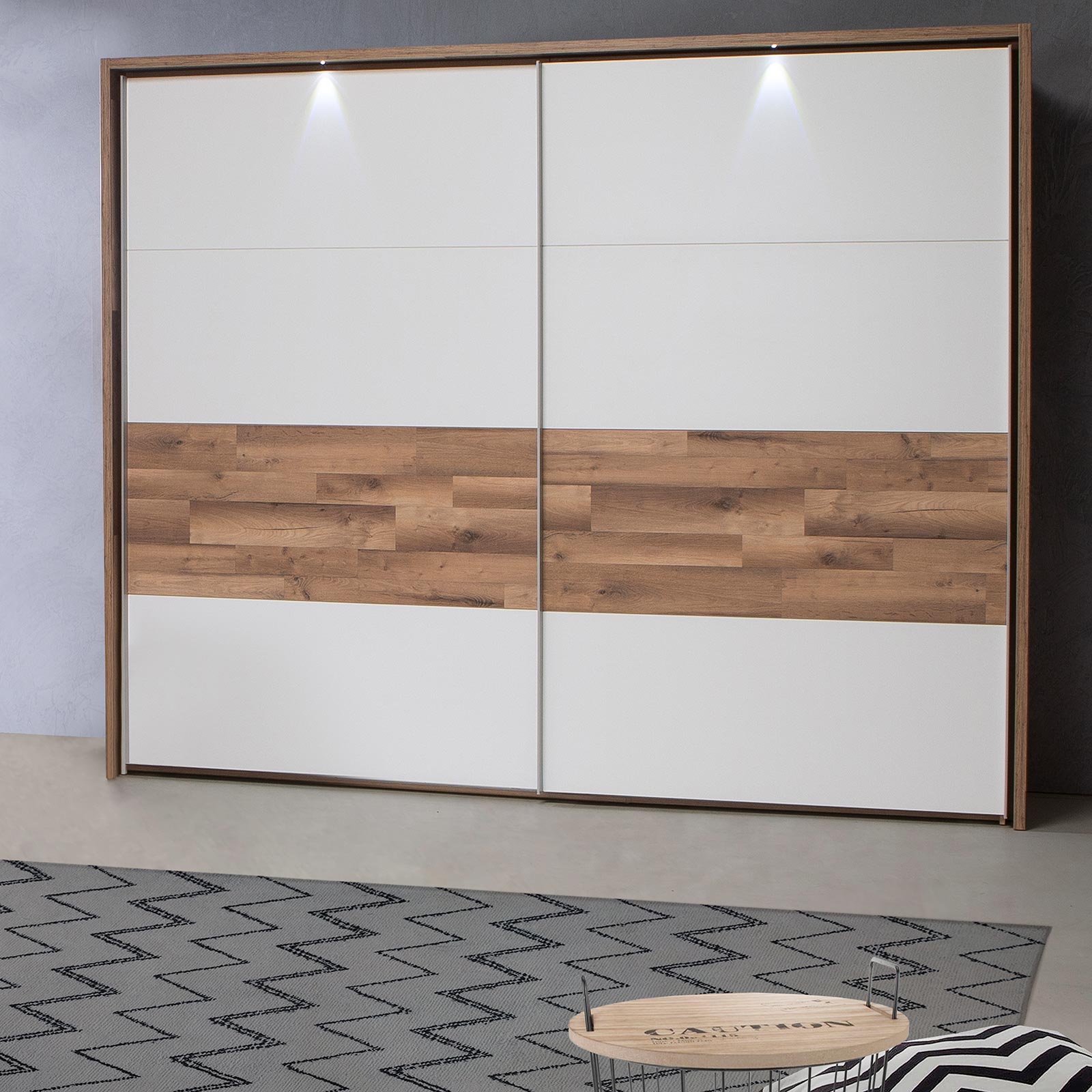 Erstaunlich Schwebetürenschrank 270 Cm Breit Bild