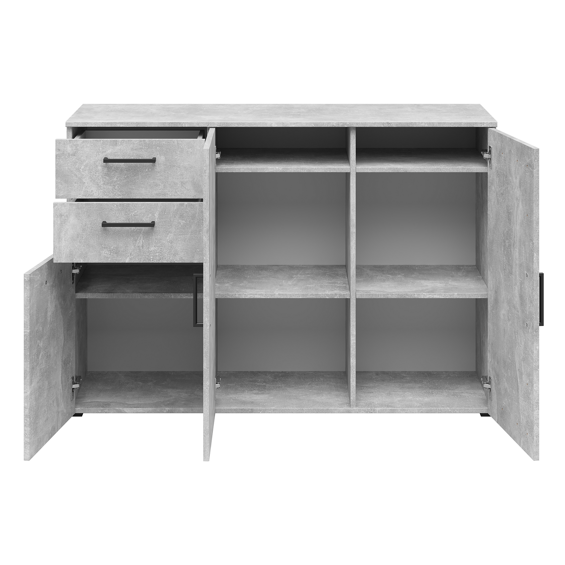 Sideboard - Betonoptik - 120 cm breit | Online bei ROLLER kaufen
