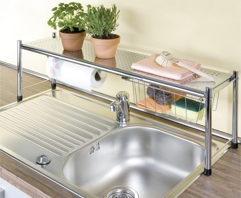 WENKO Spülbecken-Regal EXPANDO - Metall | Online bei ROLLER kaufen